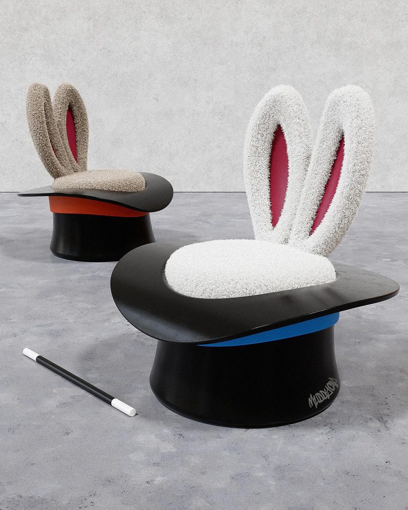 Les folles chaises créatives du designer Muddycap (40 concepts) - Creapills