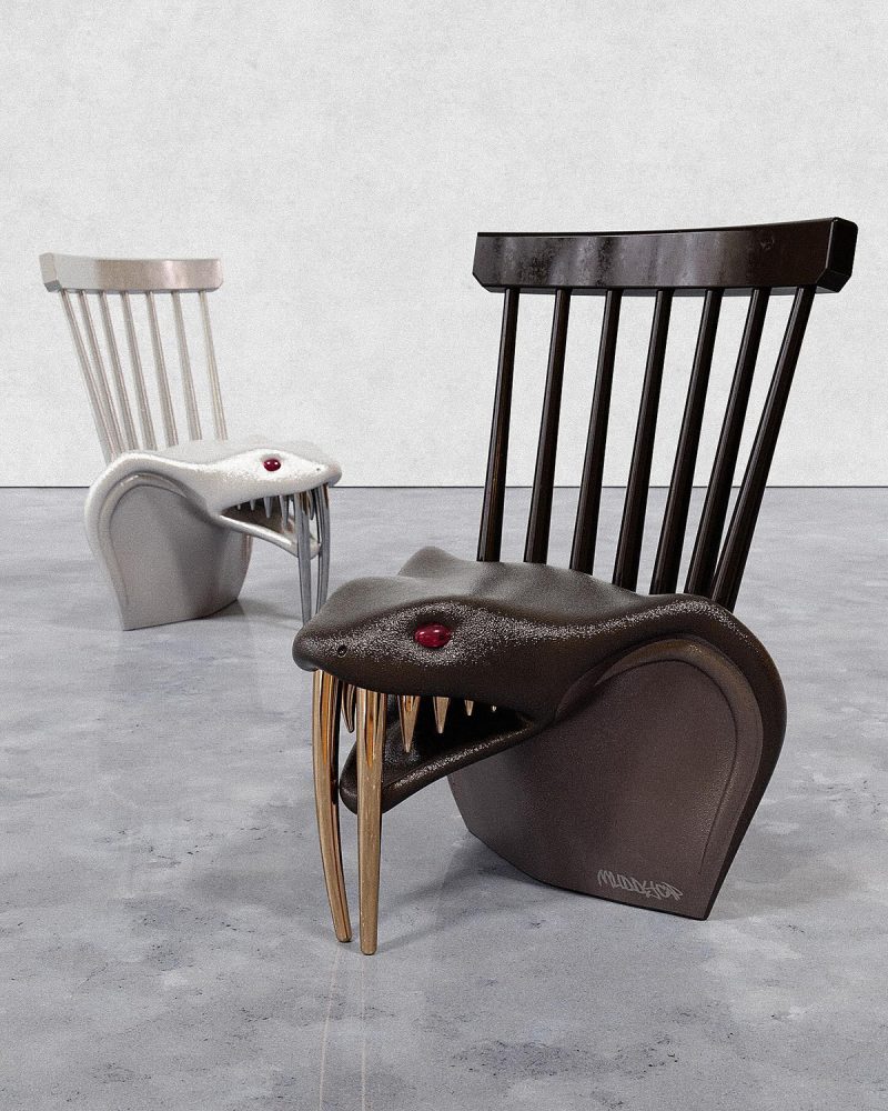 Les folles chaises créatives du designer Muddycap (40 concepts) - Creapills