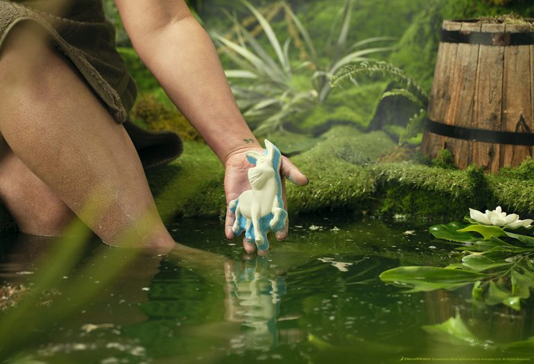 Lush lance une collection de bombes de bain et cosmétiques avec Shrek