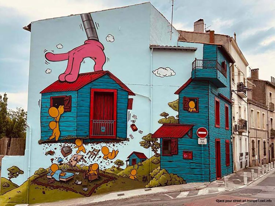 Indre-et-Loire : cette fresque a été élue plus belle œuvre street art ...