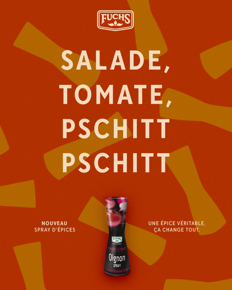 FUCHS lance un spray d’épices dans une campagne qui fait Pschitt ...