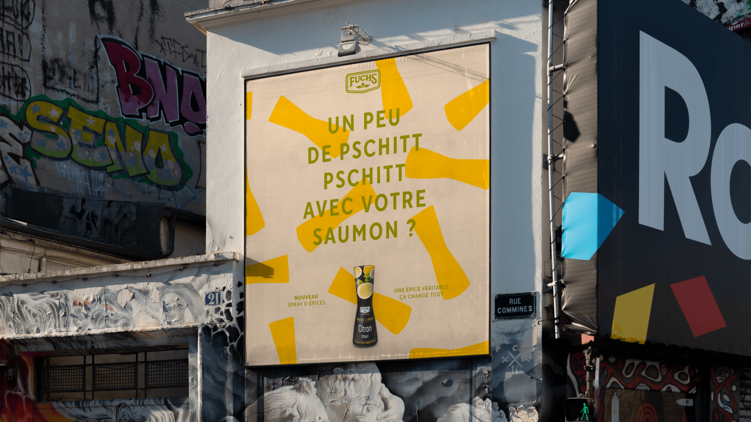 FUCHS lance un spray d’épices dans une campagne qui fait Pschitt ...