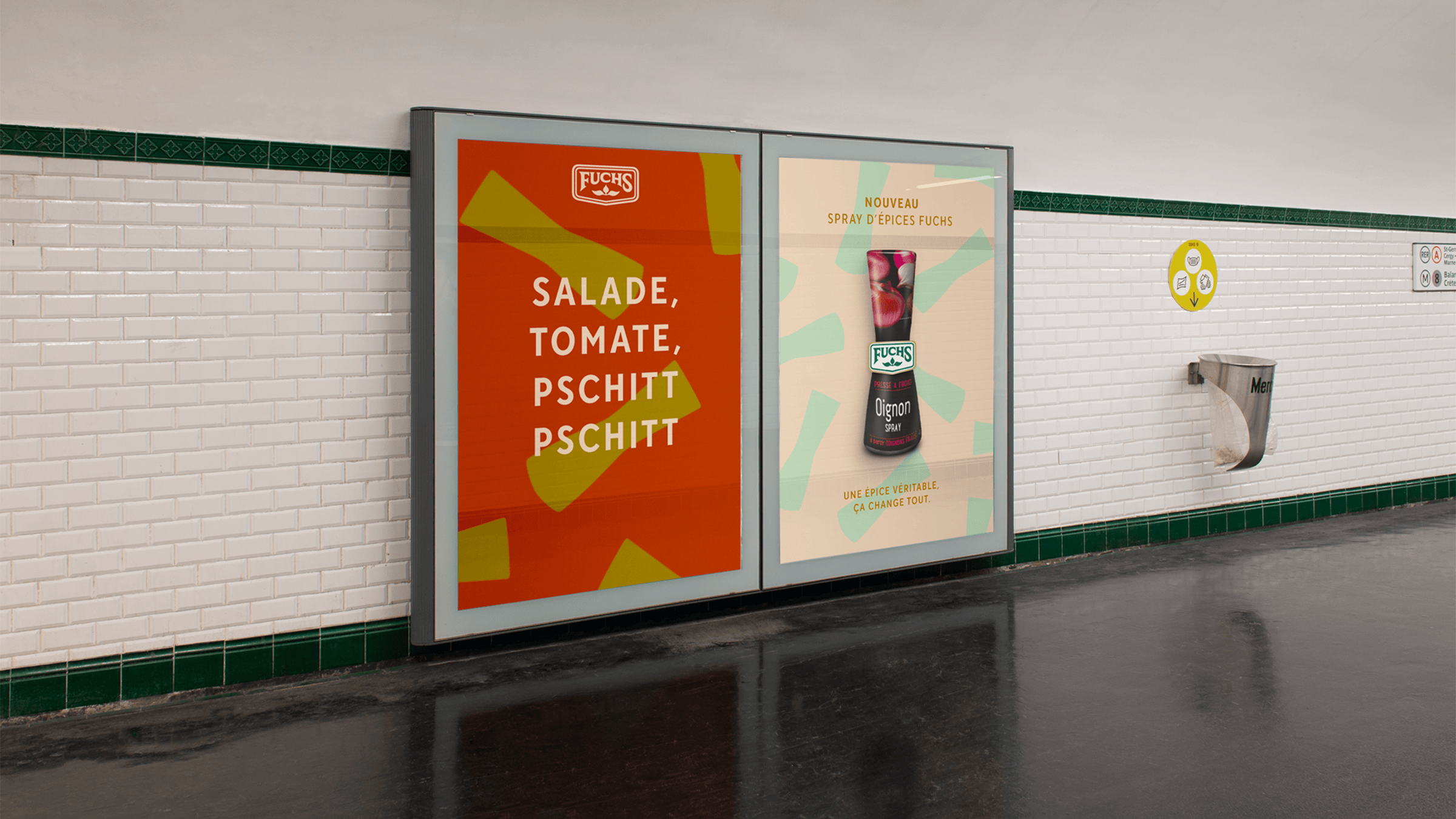 FUCHS lance un spray d’épices dans une campagne qui fait Pschitt Pschitt