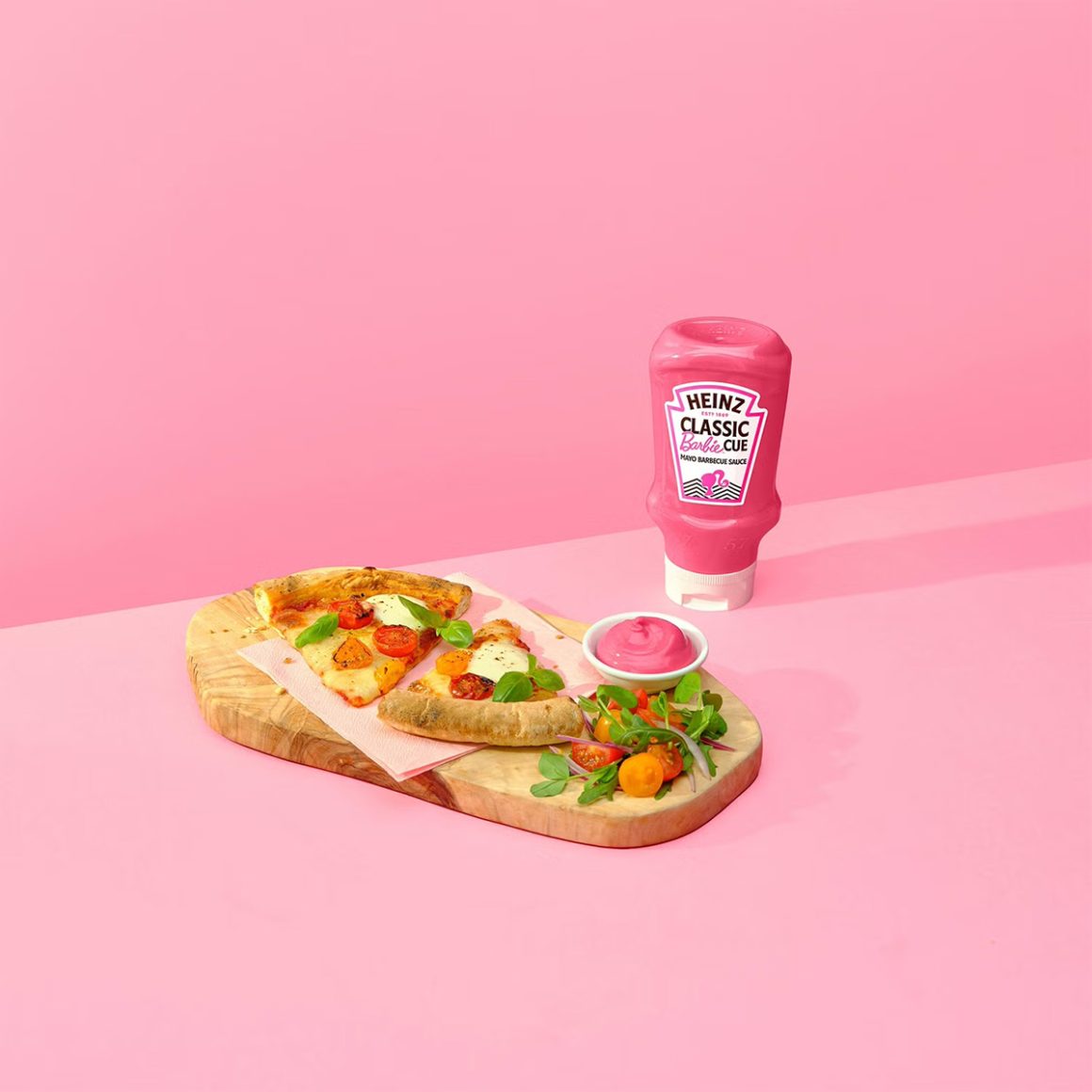 Heinz lance une sauce mayonnaise rose pour les 65 ans de Barbie - Creapills