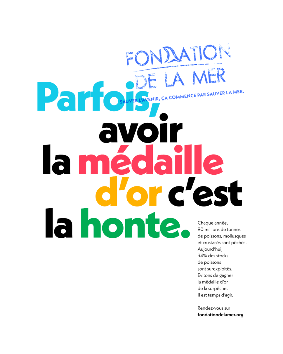 La Fondation de la Mer détourne les JO de Paris 2024 dans une campagne ...