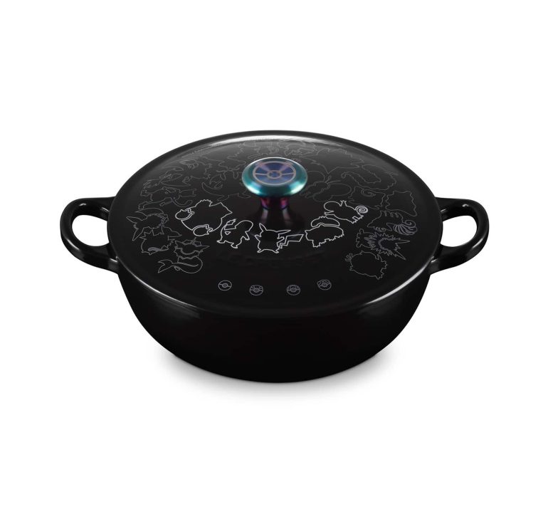 Le Creuset lance une gamme de cocottes et ustensiles de cuisine Pokémon ...