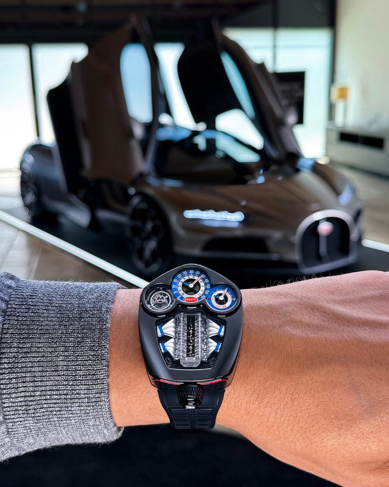 Bugatti dévoile une incroyable montre inspirée de son hypercar hybride ...