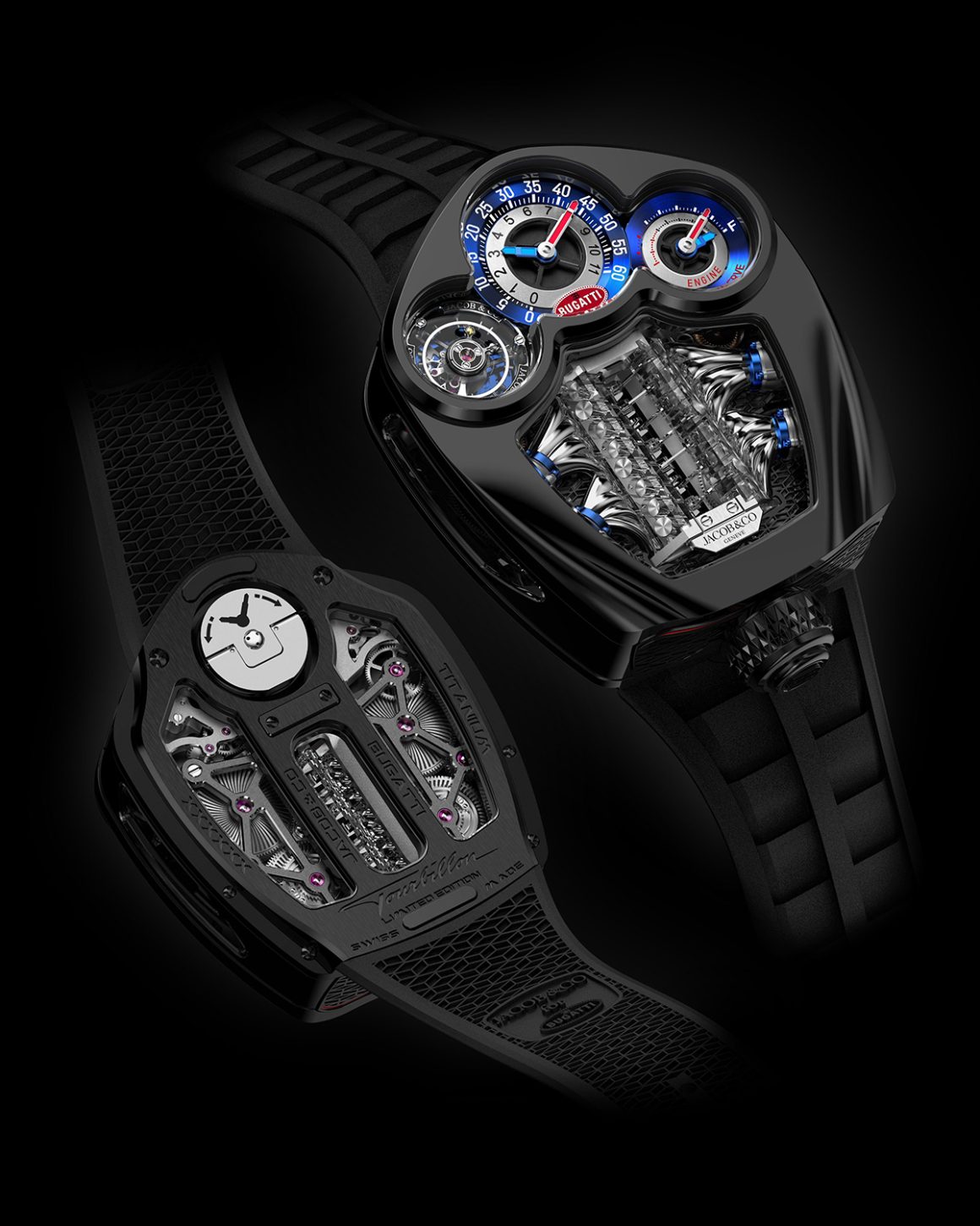 Bugatti dévoile une incroyable montre inspirée de son hypercar hybride ...