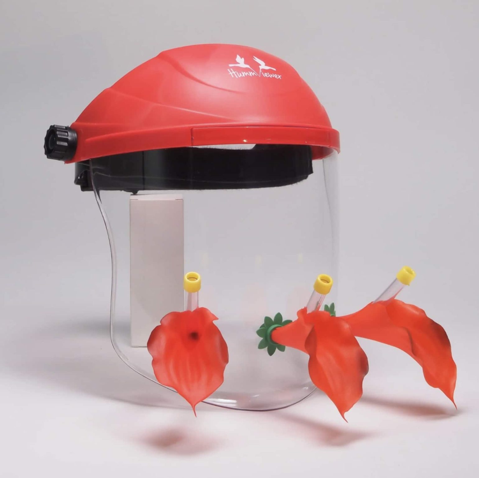 Un masque conçu pour observer les colibris butiner de (très) près ...