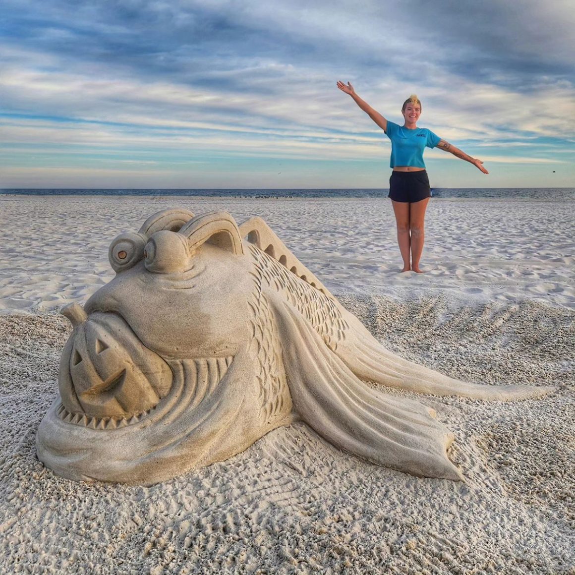 Les sculptures de sable sublimes et démesurées de Janel Hawkins (30 ...