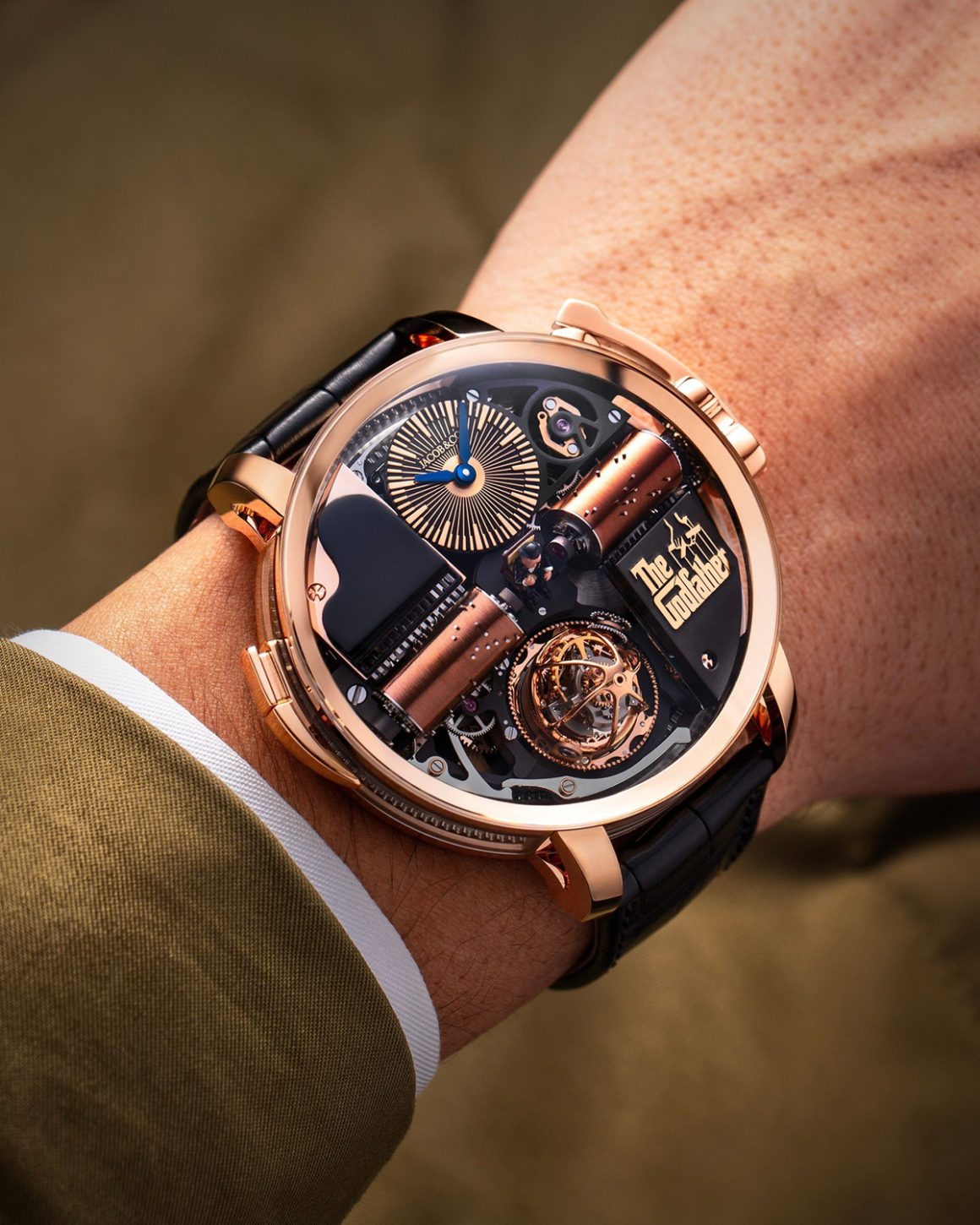Jacob & Co dévoile une montre musicale en hommage au film "Le Parrain ...