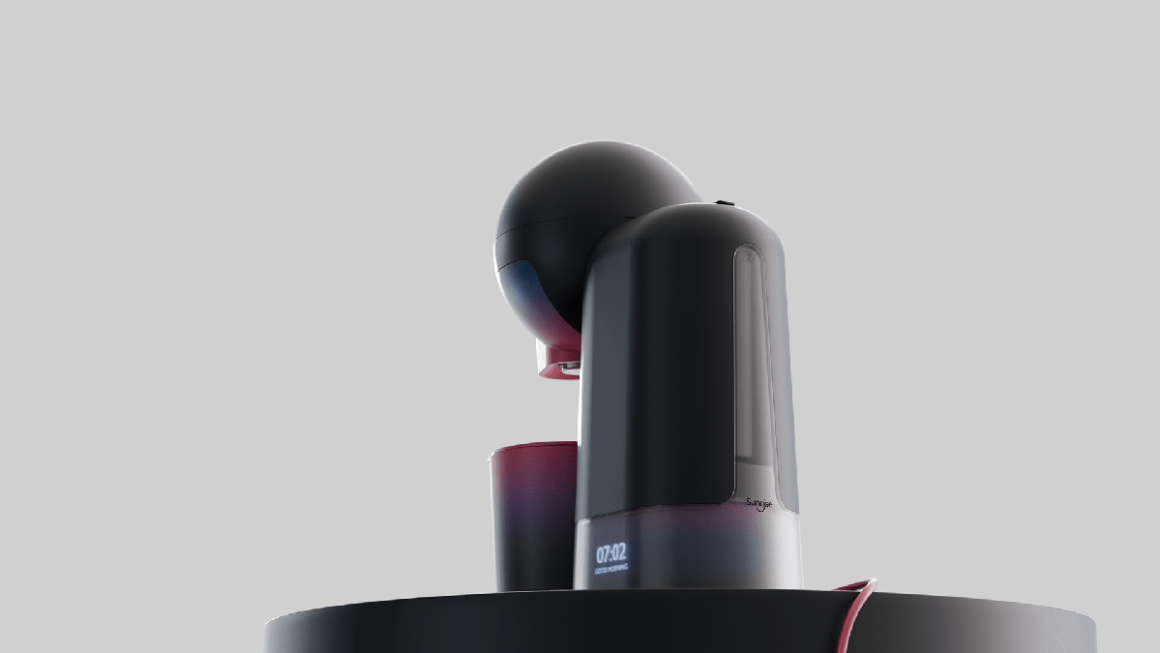 Ce réveil olfactif vous éveille en vous servant un café