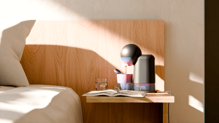 Ce réveil olfactif vous éveille en vous servant un café - Creapills