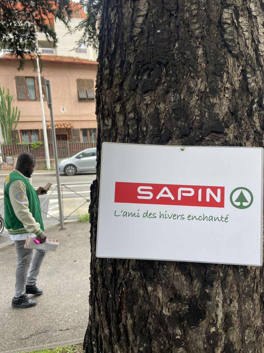 Des noms d’arbres détournés en marques pour inciter à mieux connaître ...