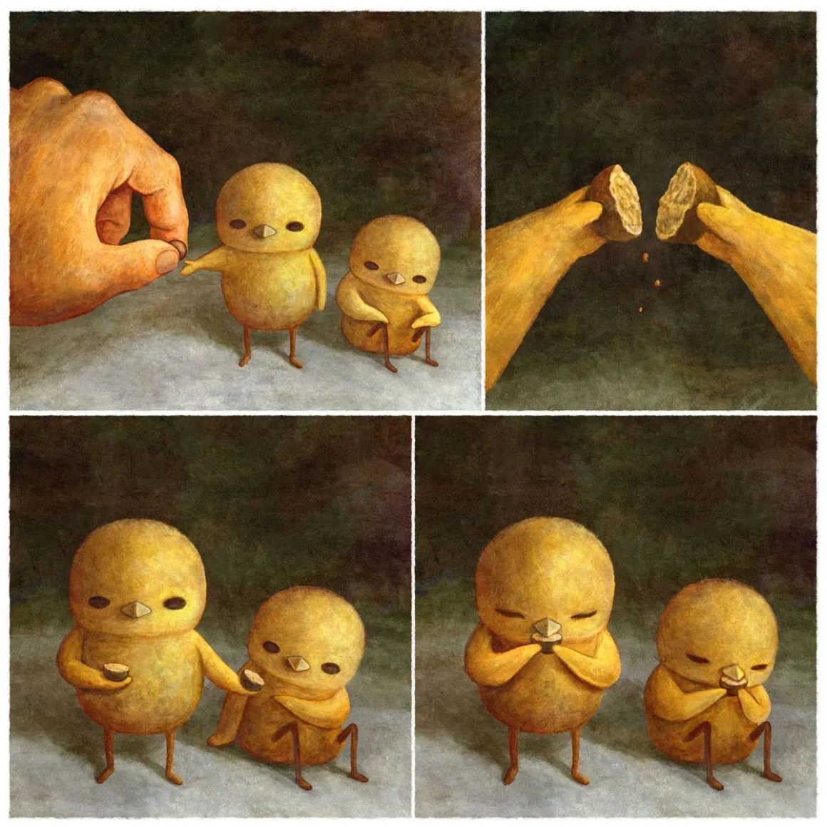 40 adorables mini BD pleines de poésie de l’artiste sud-coréen Pil Hwa ...