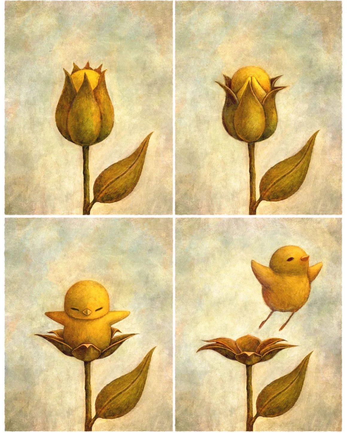 40 adorables mini BD pleines de poésie de l’artiste sud-coréen Pil Hwa ...