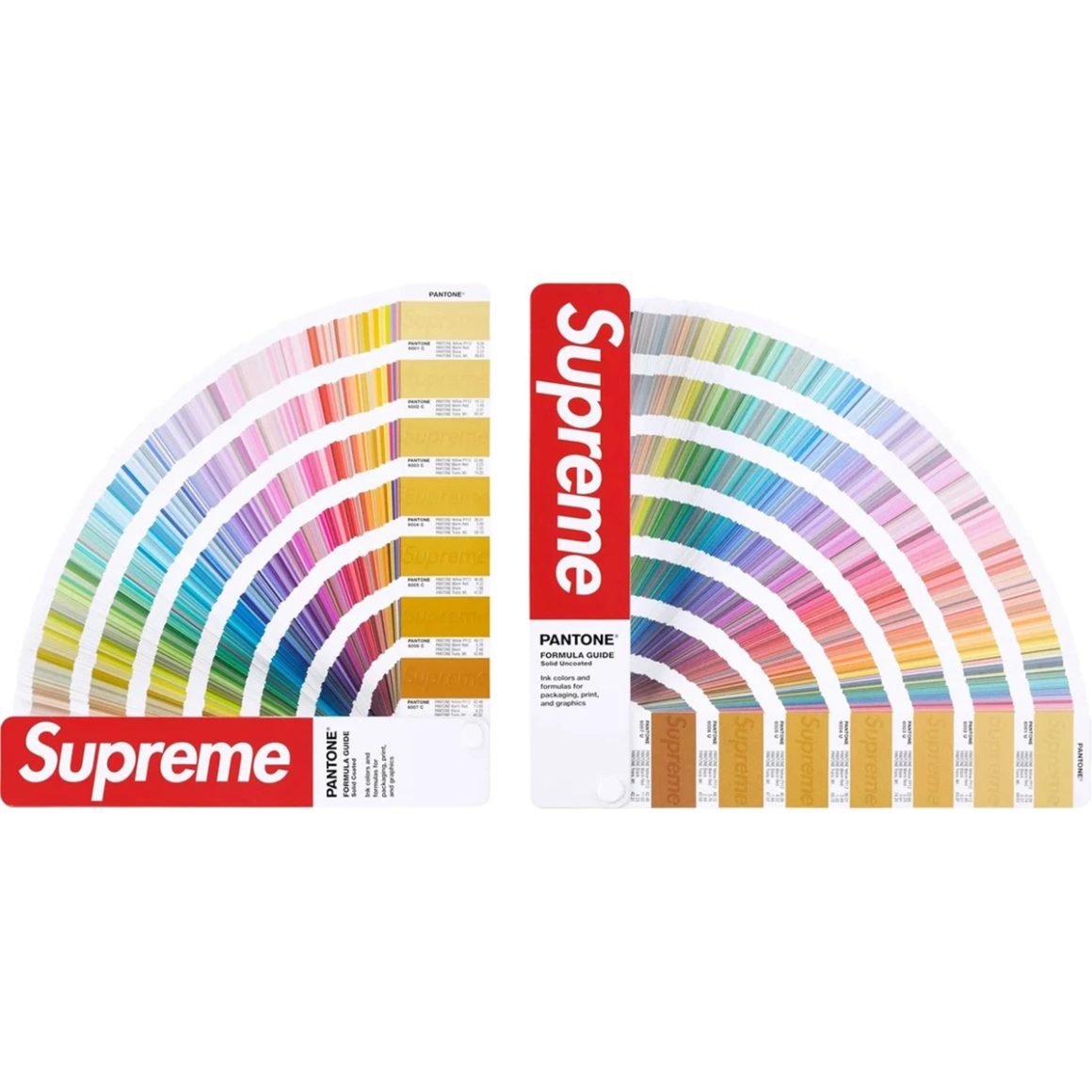 Pantone s’associe à Supreme pour revisiter son nuancier de couleurs ...
