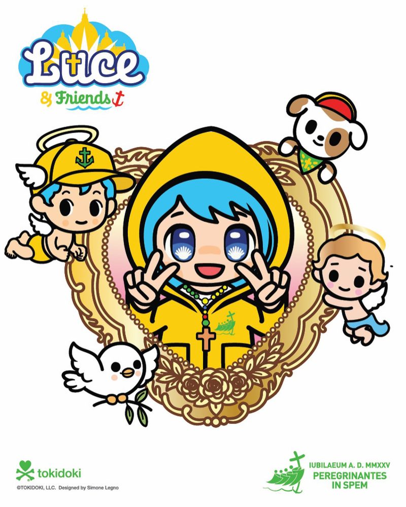 Le Vatican dévoile Luce : la mascotte du Jubilé 2025 inspirée de la pop culture