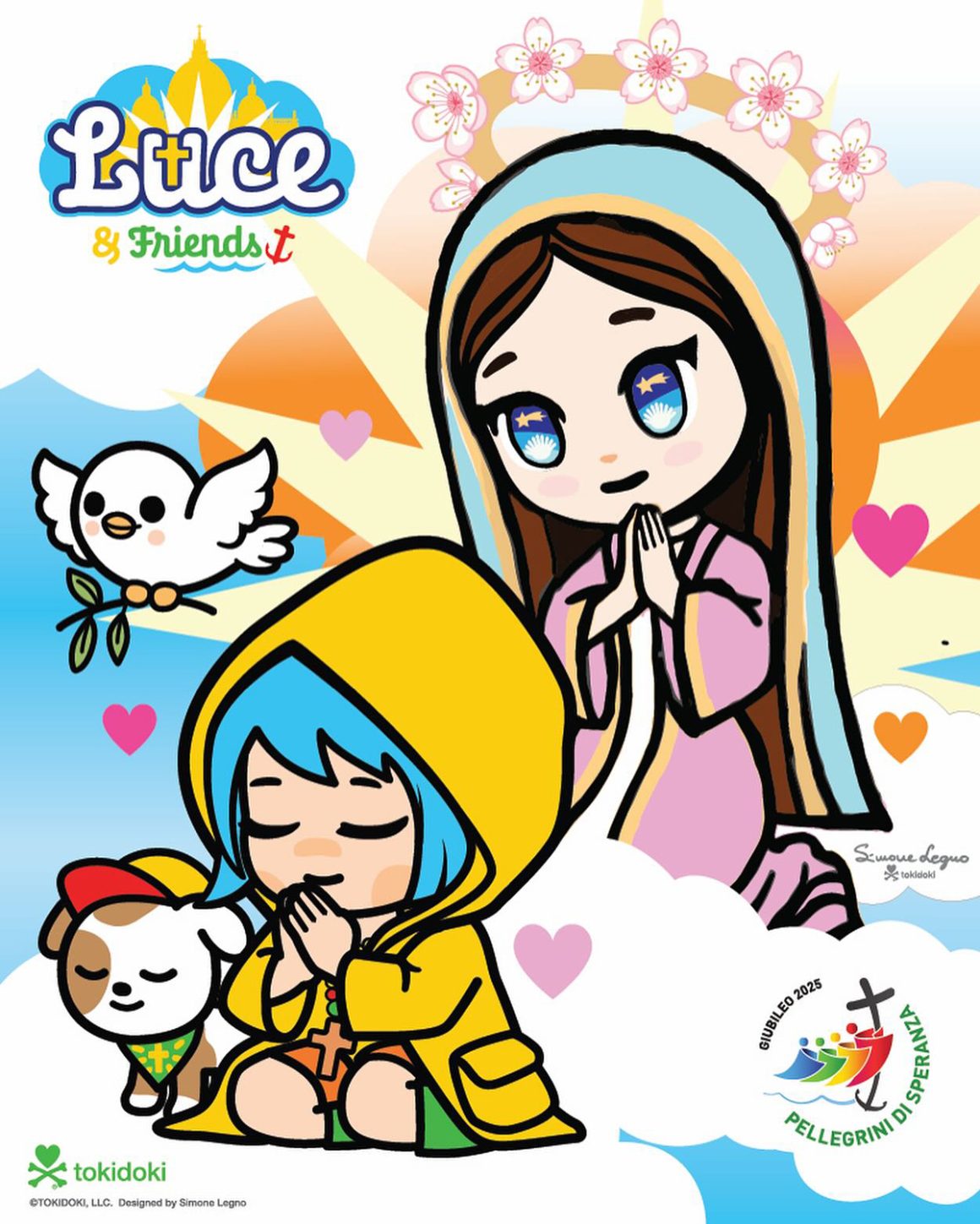 Le Vatican dévoile Luce : la mascotte du Jubilé 2025 inspirée de la pop ...