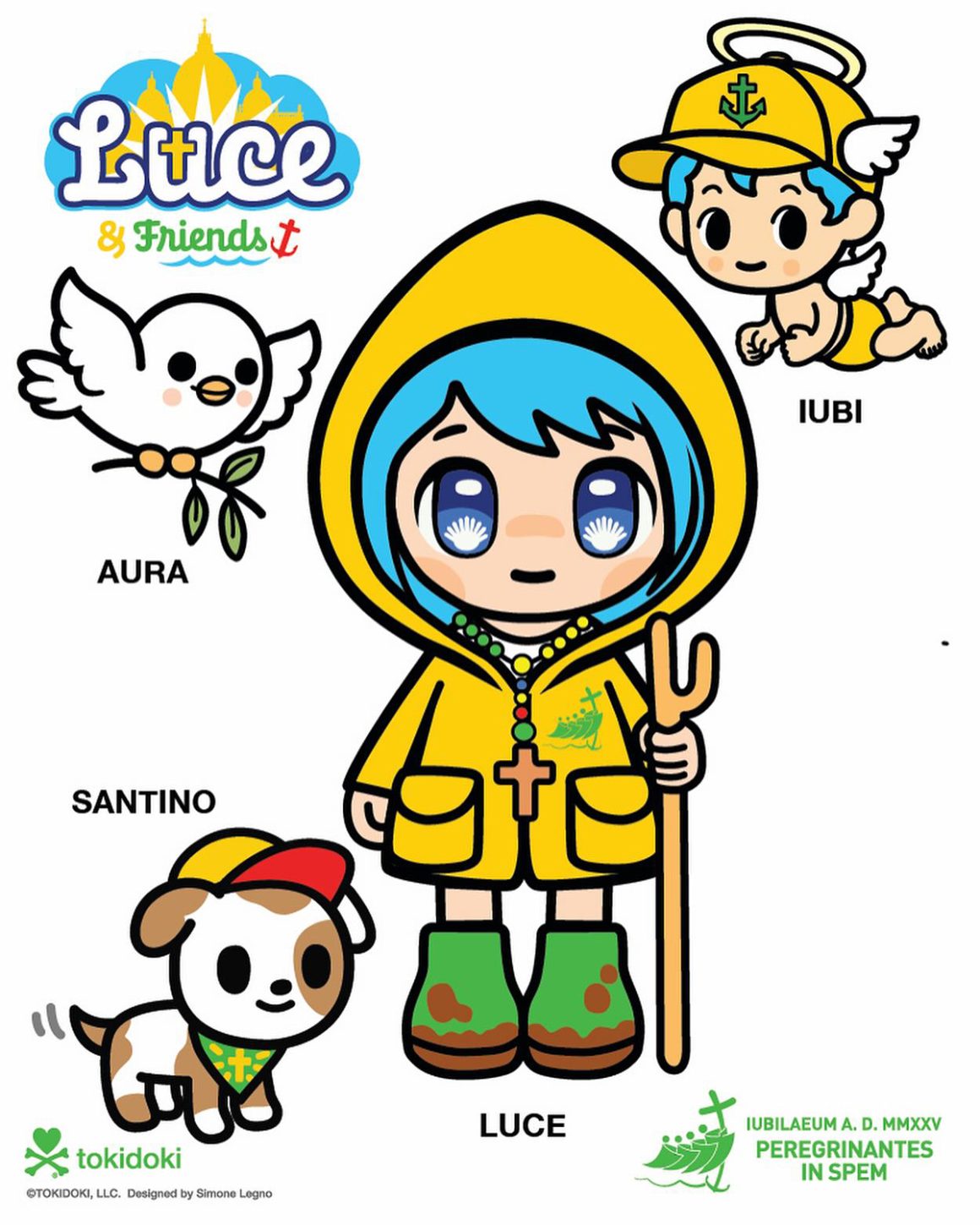 Le Vatican dévoile Luce : la mascotte du Jubilé 2025 inspirée de la pop ...