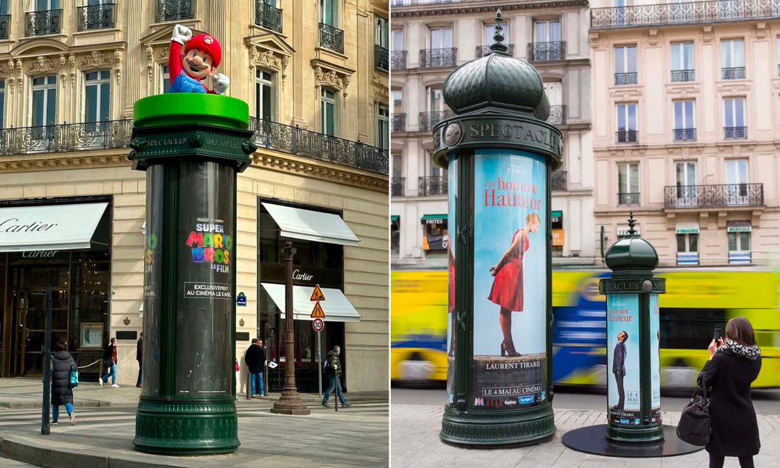 Corona crée le premier panneau de pub qui se déplace à la force du vent