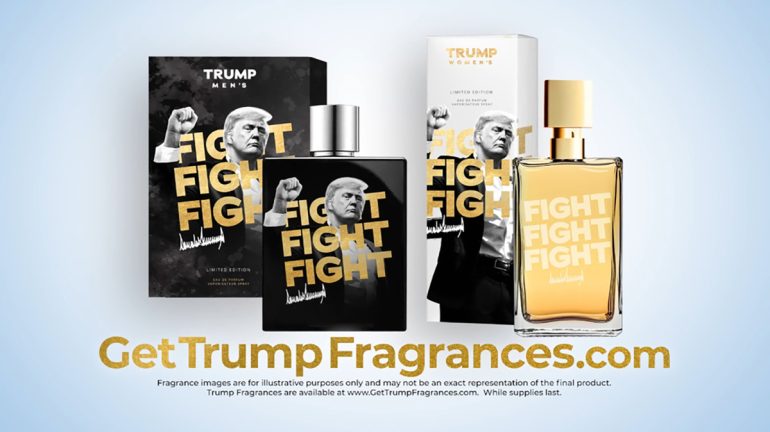 Donald Trump lance un parfum et utilise une photo de lui et… Jill Biden ...