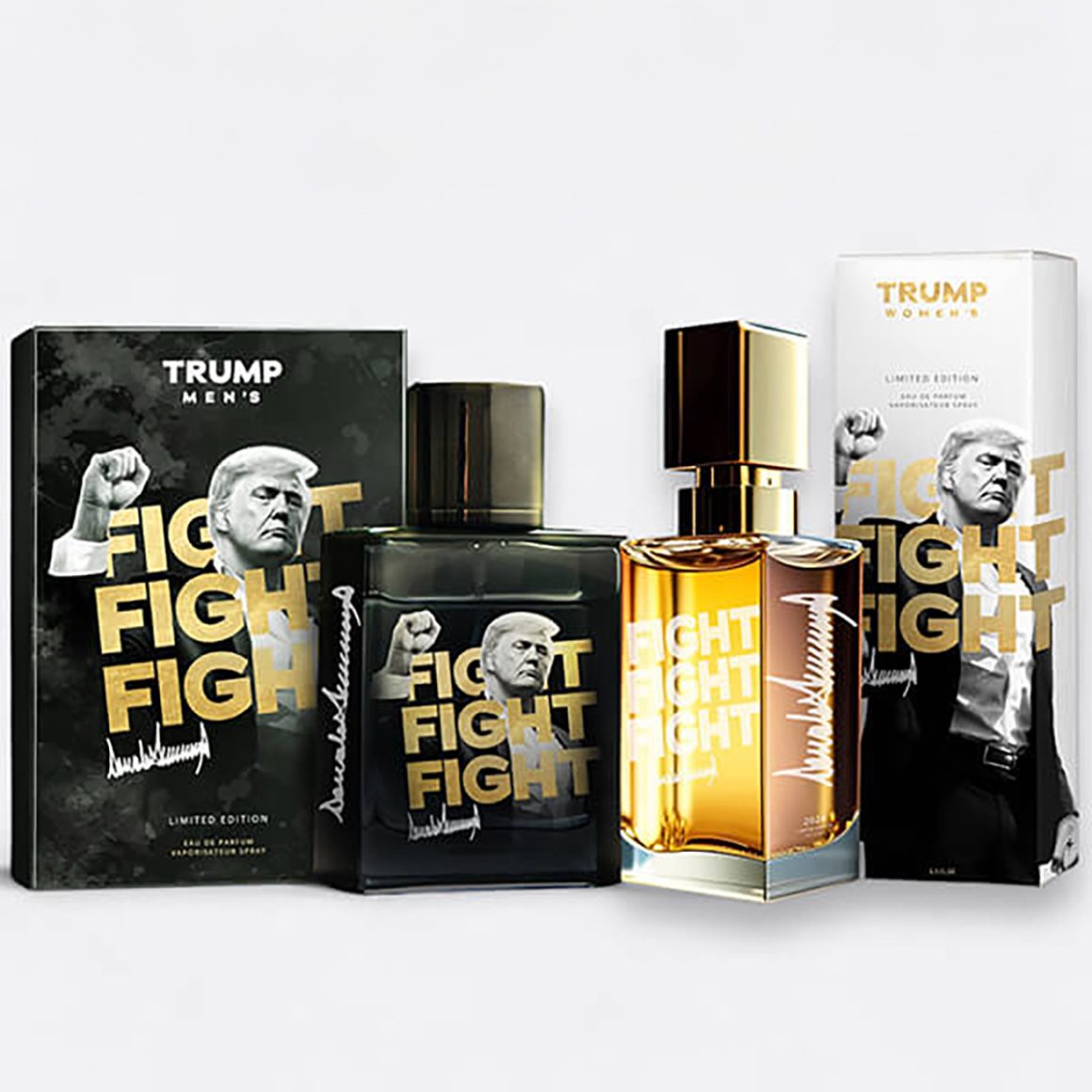 Donald Trump lance un parfum et utilise une photo de lui et… Jill Biden ...