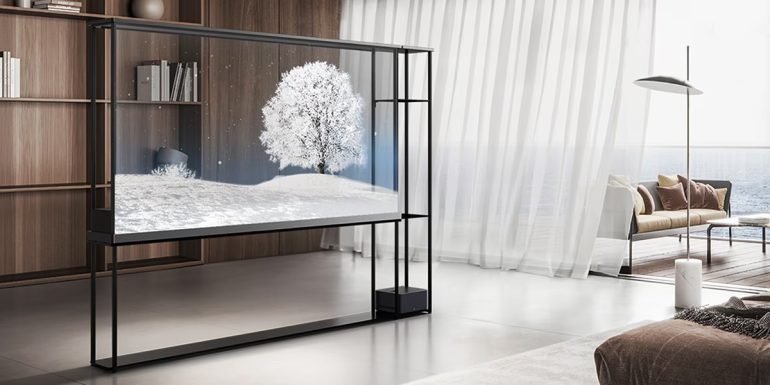 LG dévoile la première TV transparente au monde : un cadeau de Noël à ...