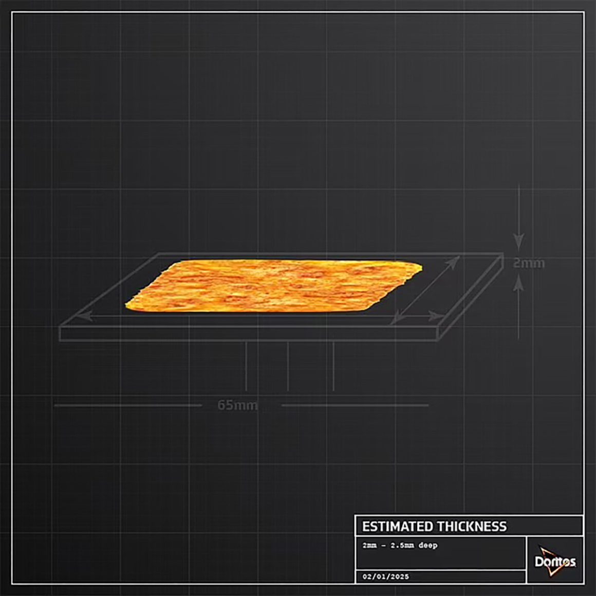 Doritos dévoile des chips carrées en collaboration avec le film ...