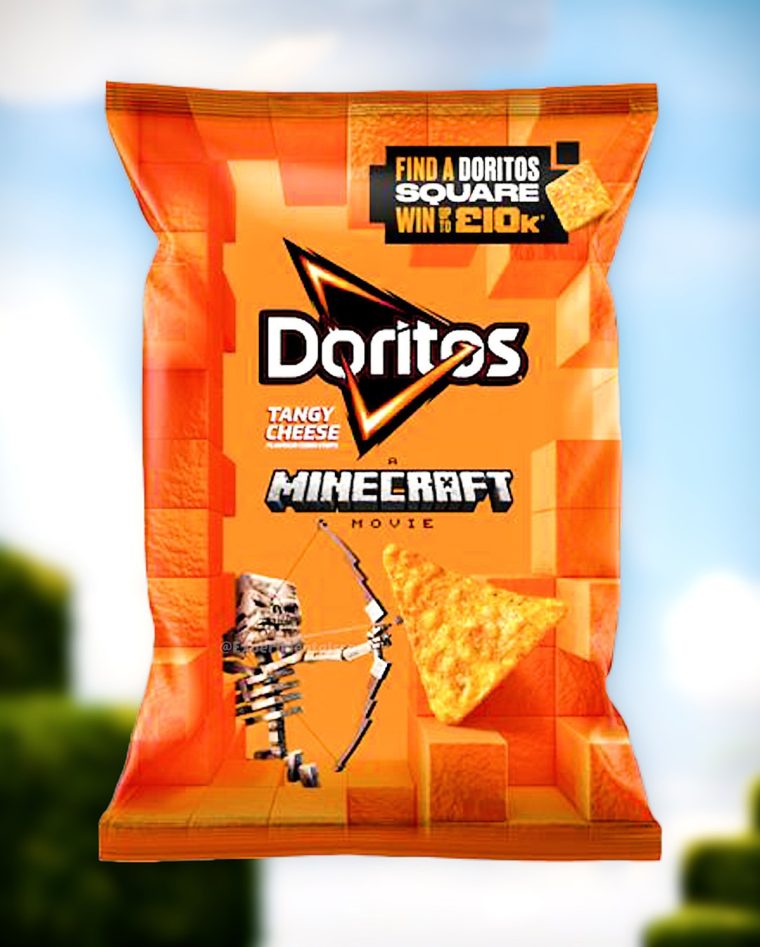 Doritos dévoile des chips carrées en collaboration avec le film ...