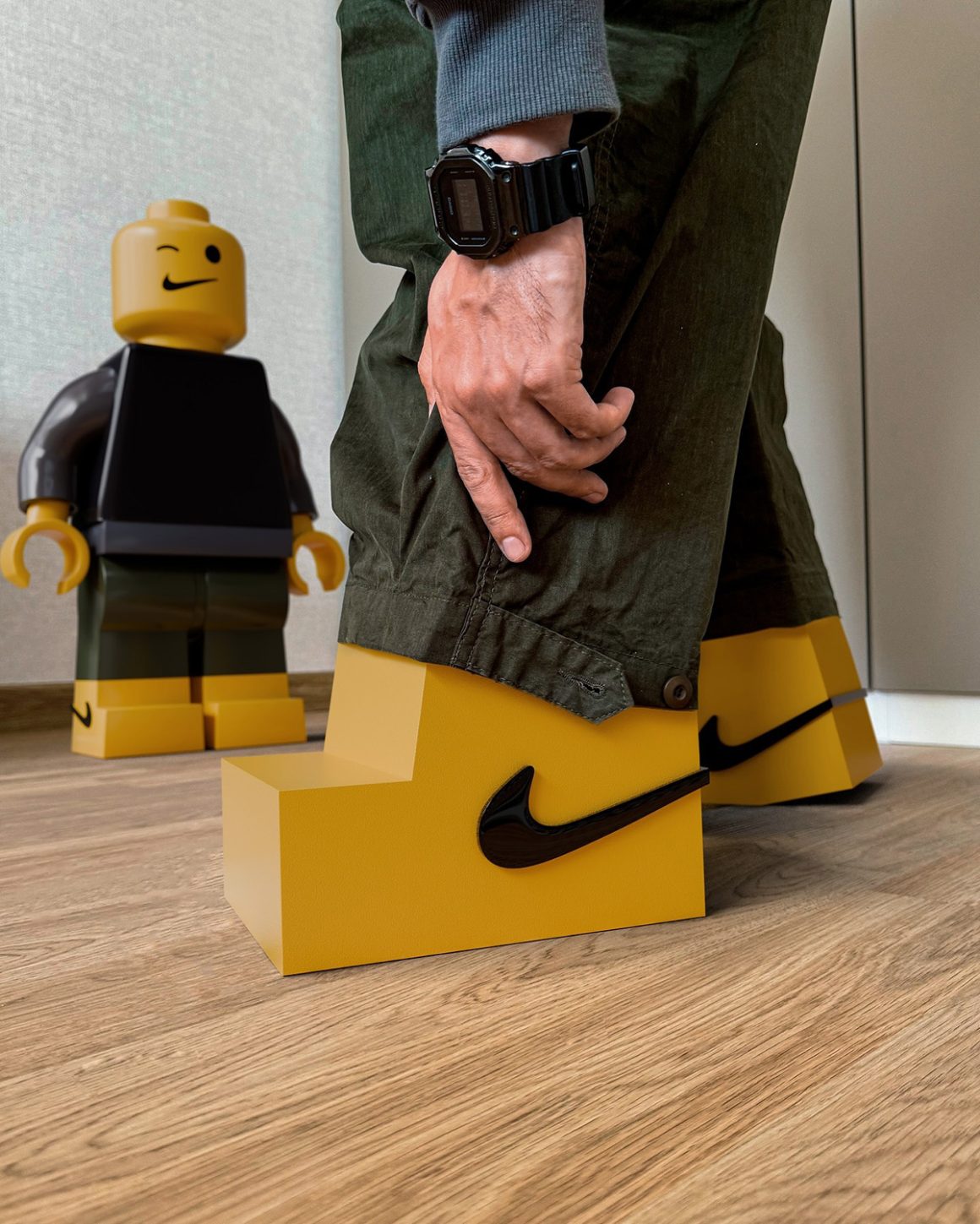 Cet artiste imagine les sneakers d'une collaboration Nike x LEGO ...
