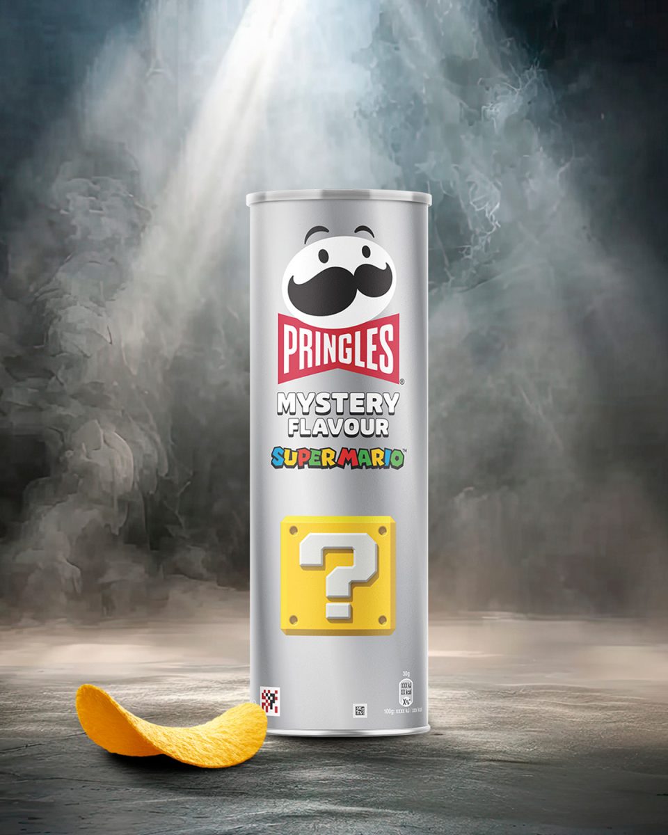 Pringles s’associe à Super Mario pour créer une saveur mystère - Creapills