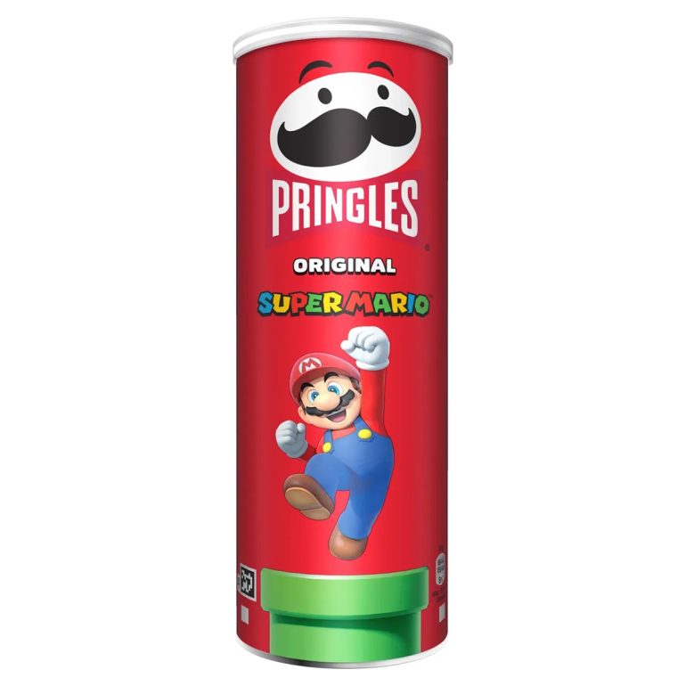 Pringles s’associe à Super Mario pour créer une saveur mystère - Creapills