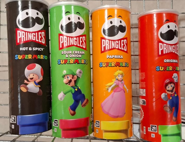 Pringles s’associe à Super Mario pour créer une saveur mystère