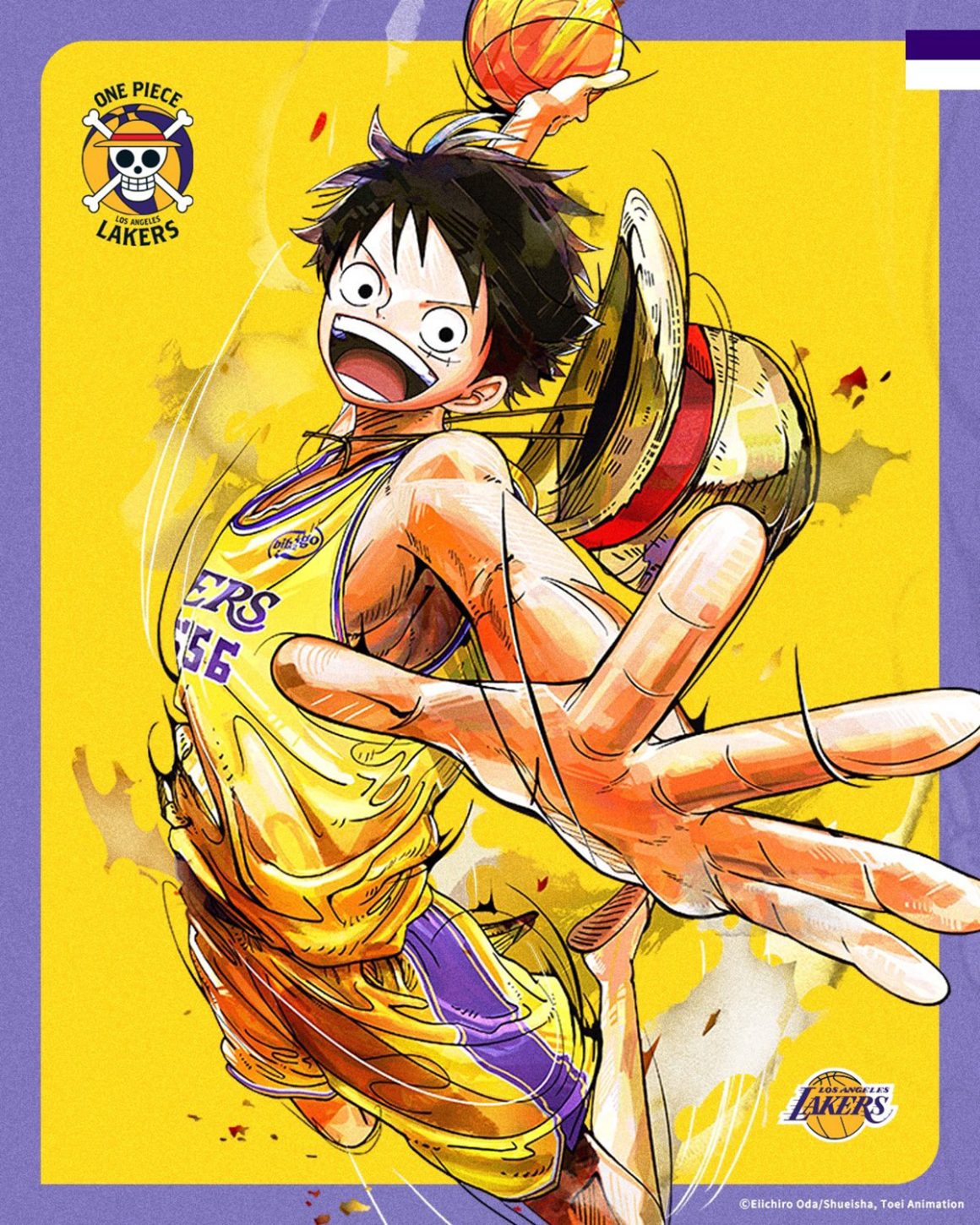 L'équipe des Lakers s'associe au manga One Piece pour une collection ...