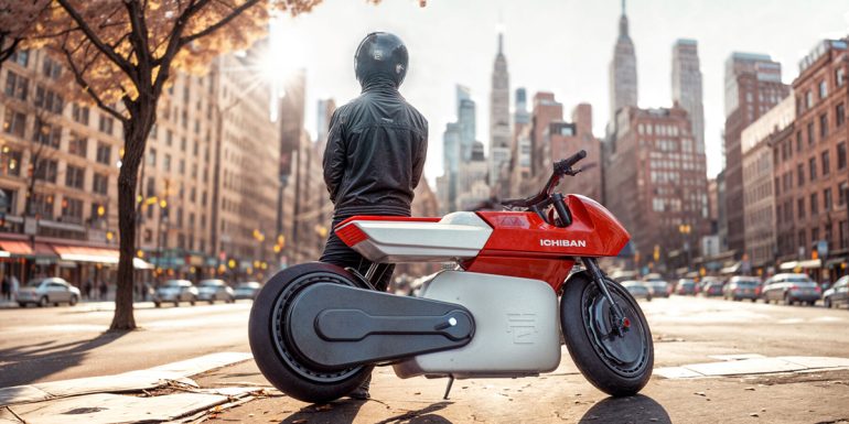 Cette moto électrique ultra design s'inspire du manga de science ...