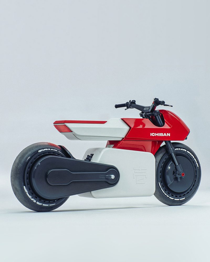 Cette moto électrique ultra design s'inspire du manga de science ...