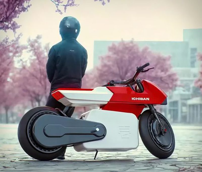 Cette moto électrique ultra design s'inspire du manga de science ...