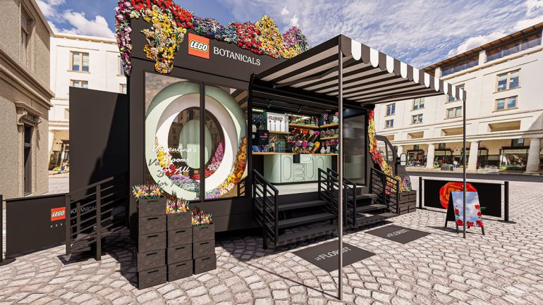 Pour la St Valentin, LEGO réalise un tour du monde avec un camion de ...