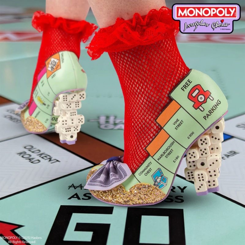 Monopoly dévoile une collection de chaussures et de sacs extravagants ...