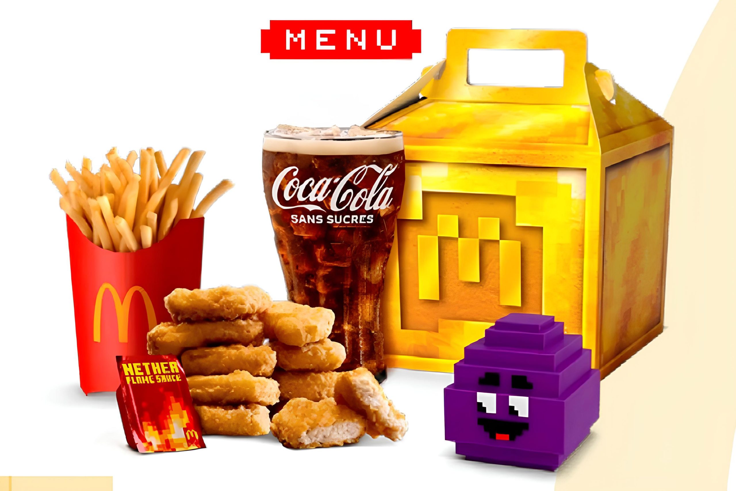 McDonald’s lance un menu Minecraft avec des jouets pixelisés pour adultes