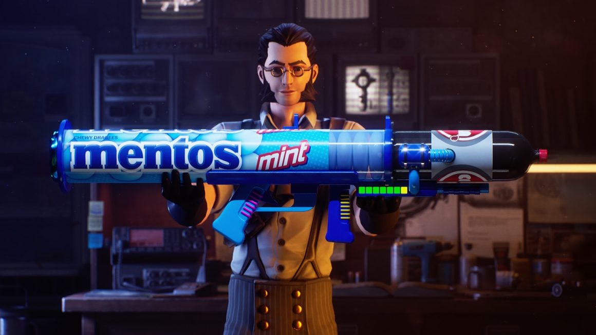 Mentos lance le Fizzooka dans Fortnite : un bazooka qui utilise l ...