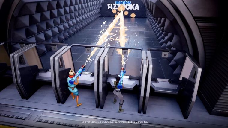 Mentos lance le Fizzooka dans Fortnite : un bazooka qui utilise l ...