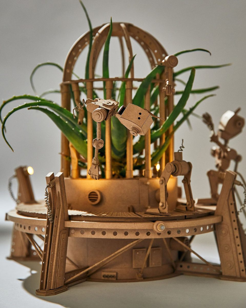 L’artiste Greg Olijnyk crée des sculptures de science-fiction ...