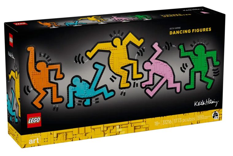 LEGO célèbre l'artiste Keith Haring avec un set hommage haut en couleur ...