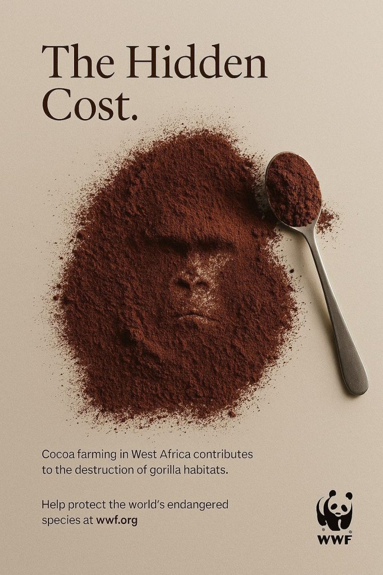 Cette campagne WWF révèle l’impact caché de nos produits du quotidien