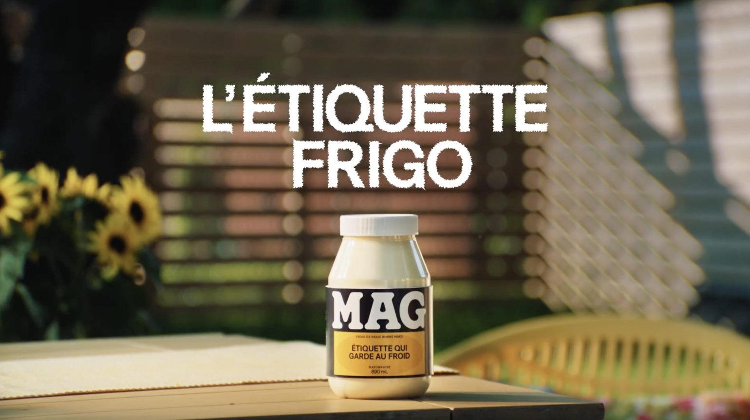 Cette étiquette inspirée de la NASA garde la mayonnaise au frais en été ...