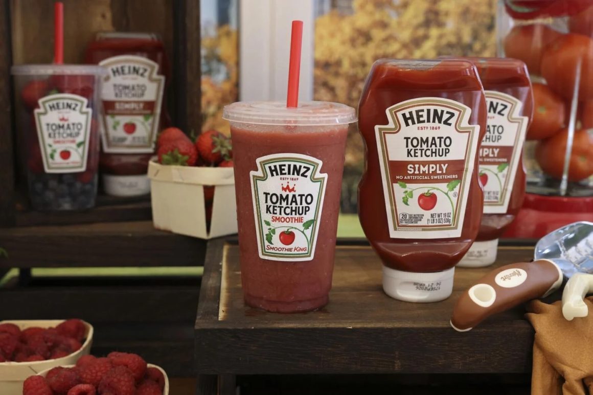 Heinz lance un smoothie au ketchup en édition limitée - Creapills