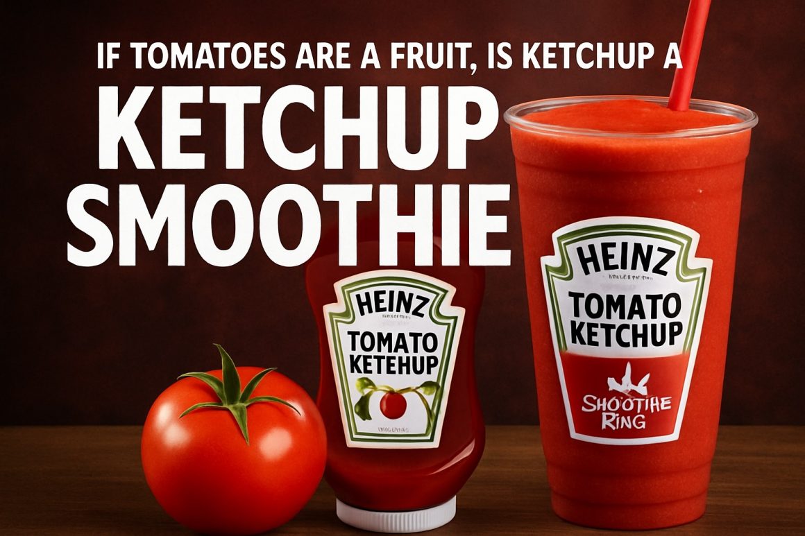 Heinz lance un smoothie au ketchup en édition limitée - Creapills