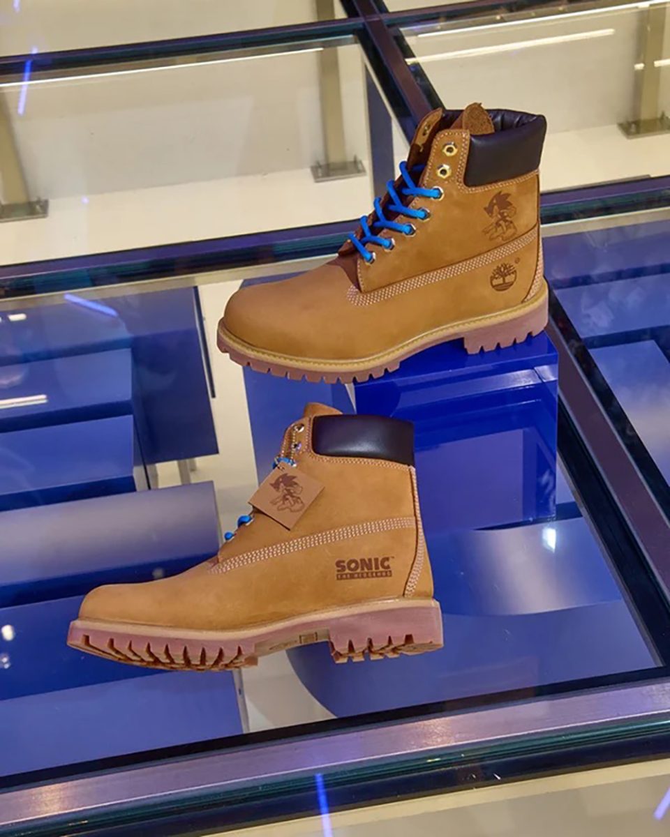 Timberland dévoile une paire de bottes à l'effigie de Sonic - Creapills